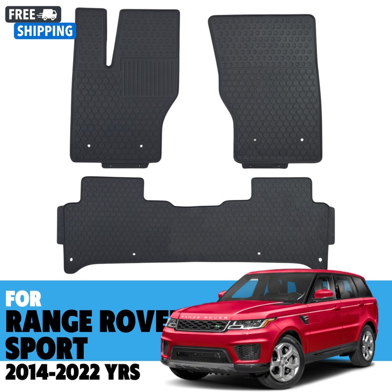 Floor Mats for Land Rover Range Rover Sport 2014-2022 All Weather ...