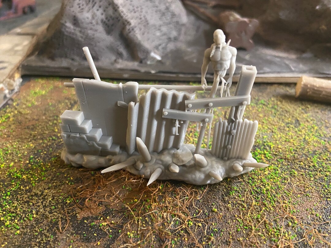 Terrain Raider Wall - Etsy
