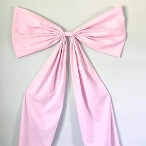 Big Wall Bow Pink Coquette Decoration for Party Bow Themed Decor Pink ...