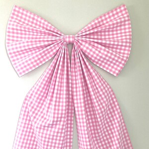 Big Bow Pink Giant Bow Large Wall Bow Coquette Room Decor Coquette ...