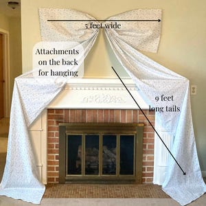 Blue Bow Wall Hanging Coquette Bow Blue Satin Bow Blue Large Bow for ...