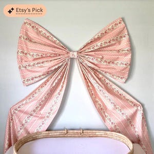 Coquette Big Bow Decor Coquette Room Decor Coquette Aesthetic Coquette ...