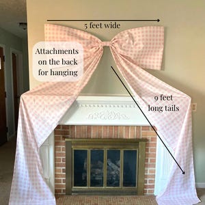 Giant Bow Theme Coquette Party Decor Tie the Knot Bridal Shower Large ...