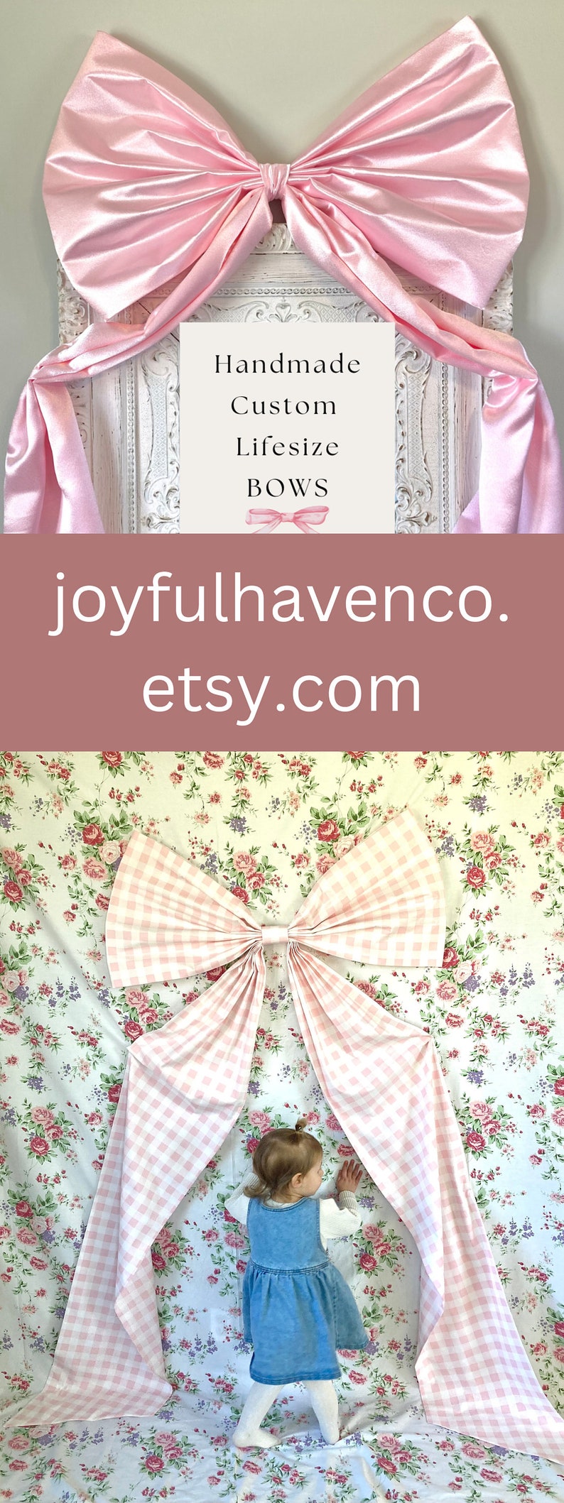 Coquette Big Bow Decor Coquette Room Decor Coquette Aesthetic Coquette ...