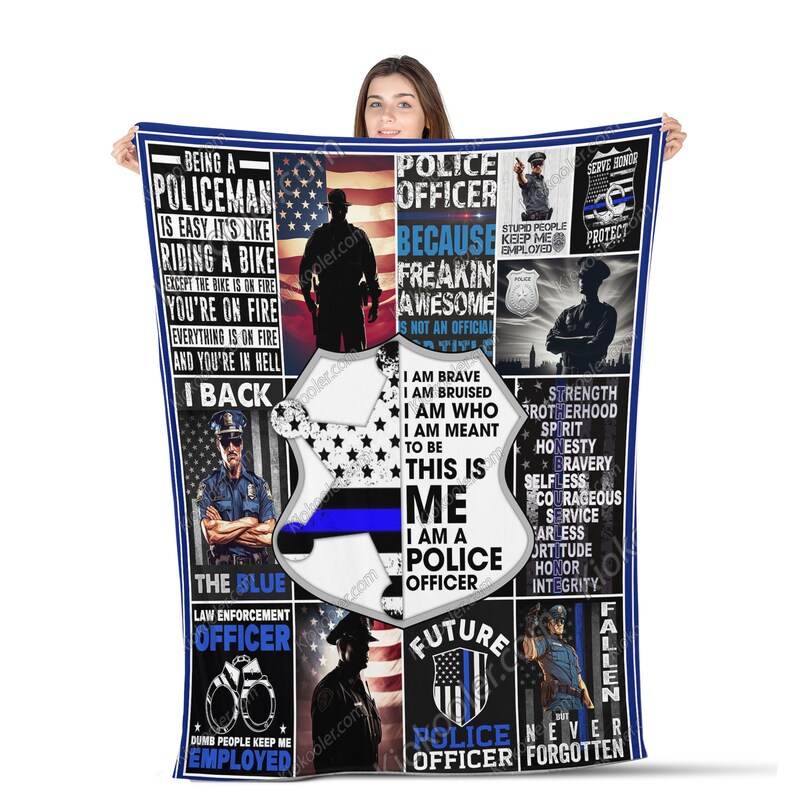 Police Officer Quilt - Etsy