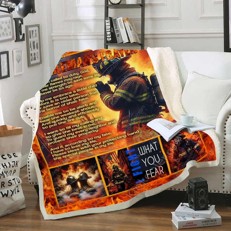 Fireman Blanket - Etsy