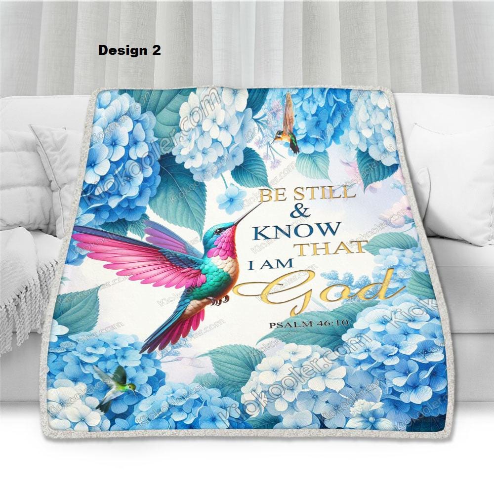 Hummingbird - Angel Among Us Throws Blanket Comfort Warmth Soft Cozy ...