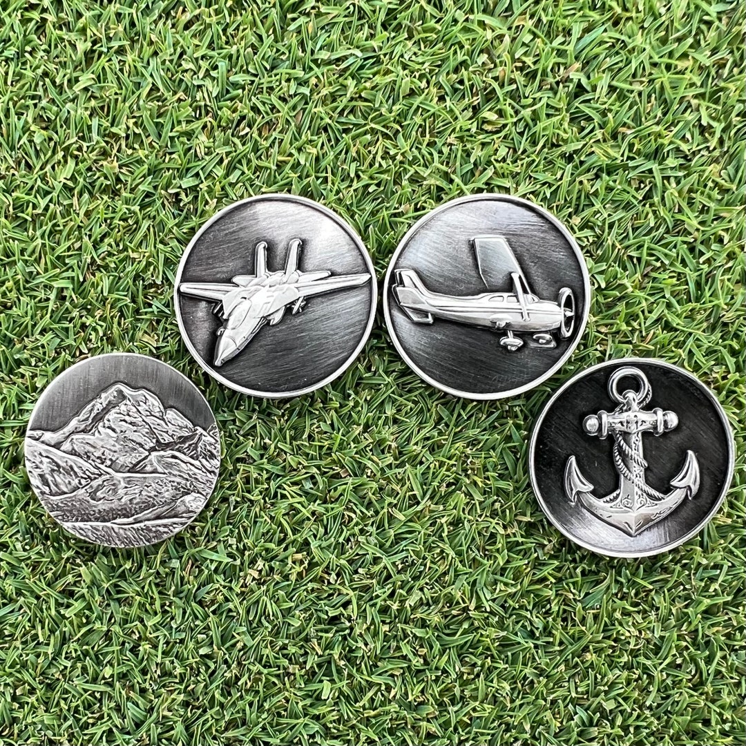 Unique Golf Ball Marker, Challenge Coin, Golf Accessories, Golf Gift ...