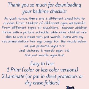 Printable Daily Routine Checklist Bundle for Kids; Ages 2-18; Morning ...