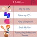 Printable "i Can" Bundle~ Visual Checklists to Promote Independence for ...