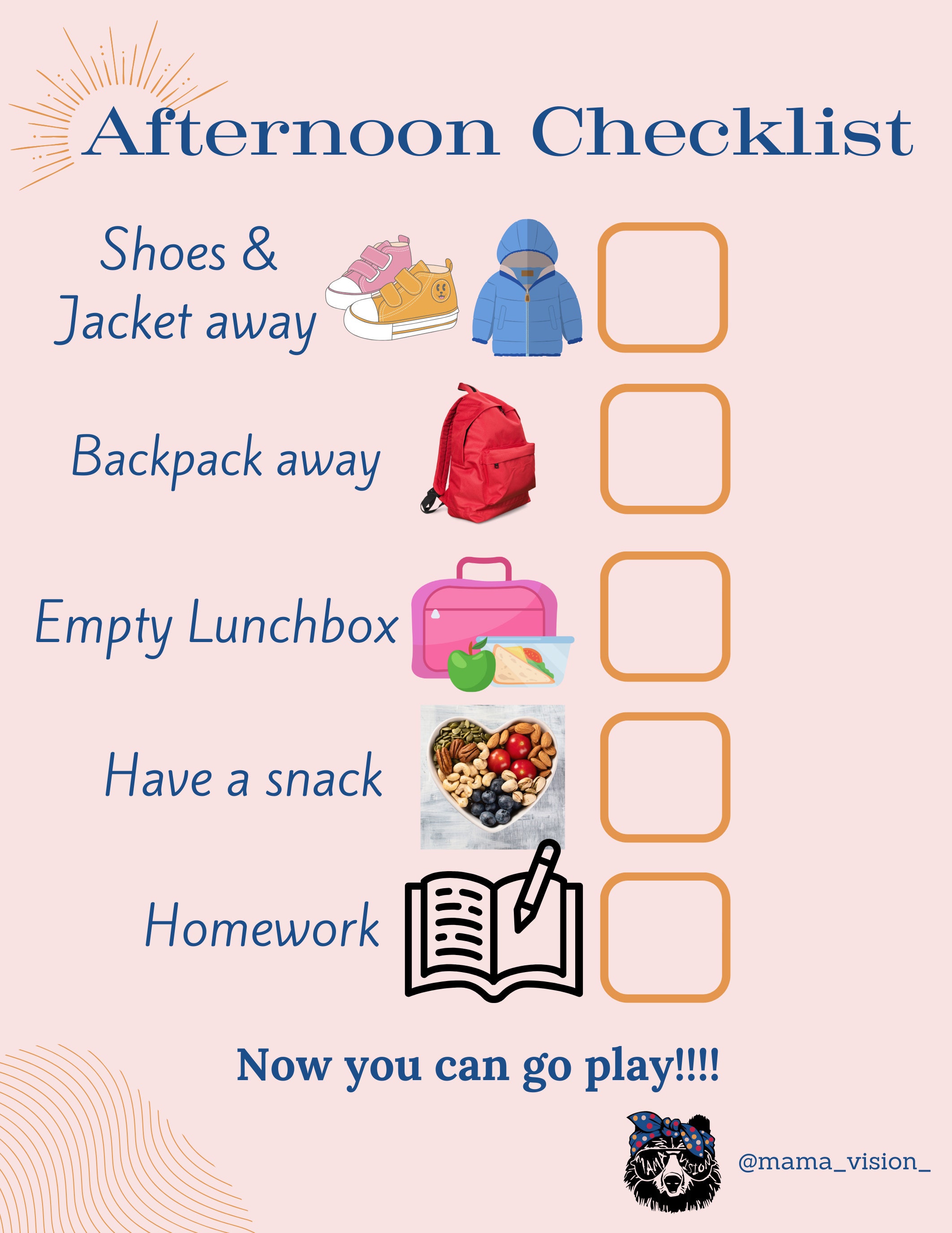 Printable Daily Routine Checklist Bundle for Kids Ages 2-18 Morning ...