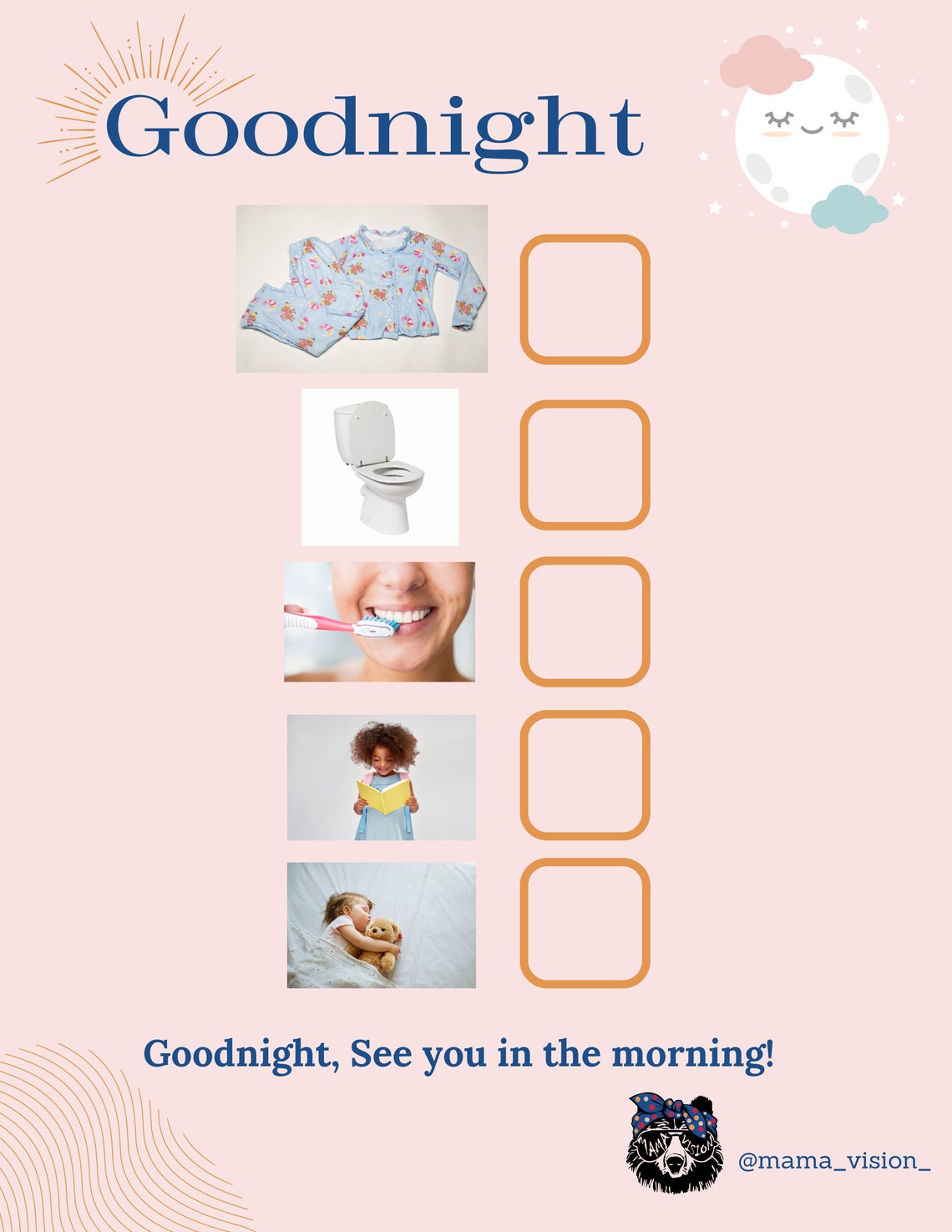 Printable Daily Routine Checklist Bundle for Kids Ages 2-18 Morning ...
