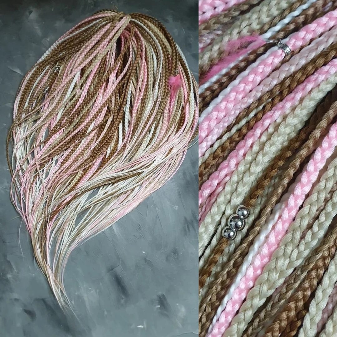 Set natural Barbie of Braids, De Braids Se Braids, Warm Natural Shades ...
