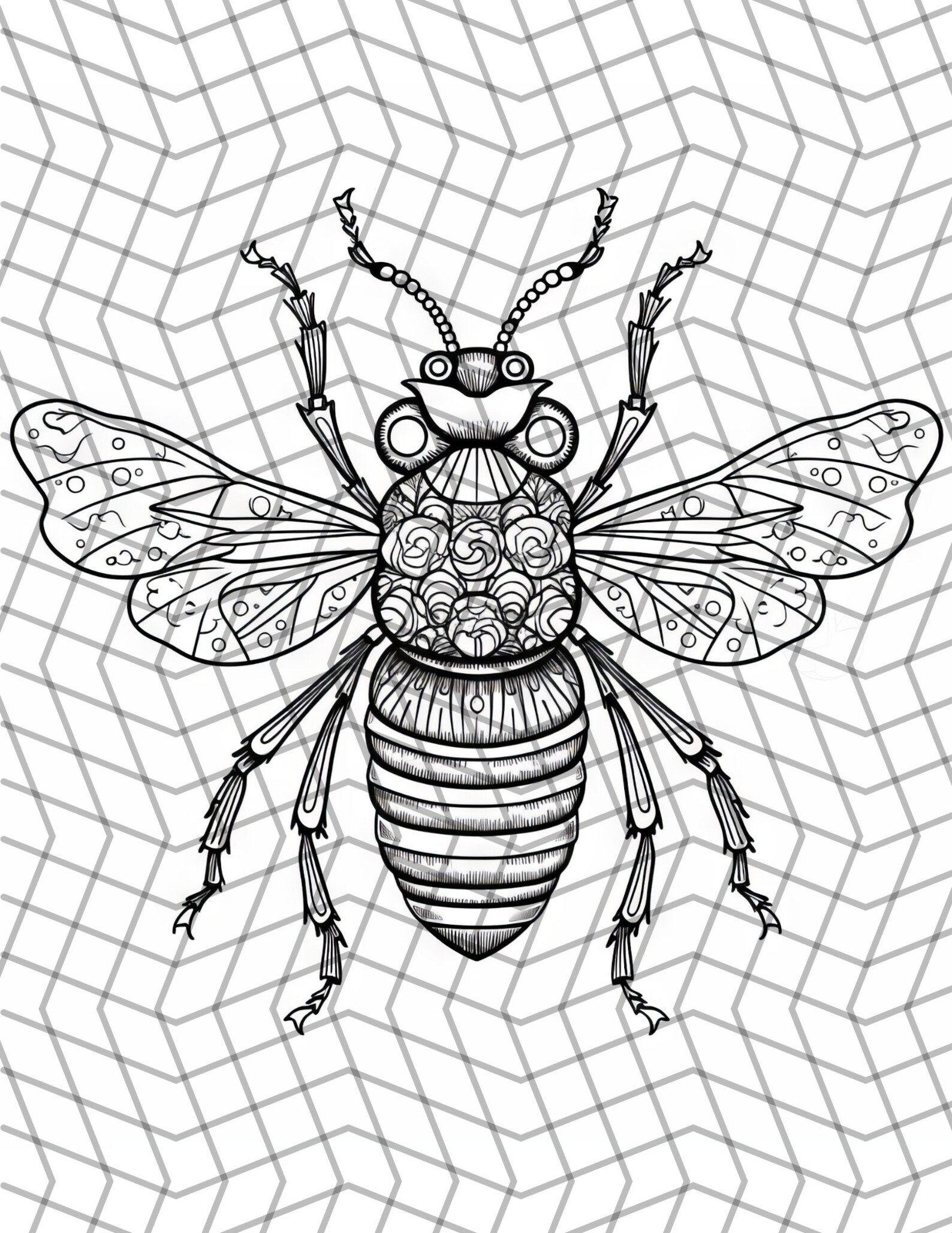 19 Page Printable Coloring Book Coloring Book Little Beasts Printable ...