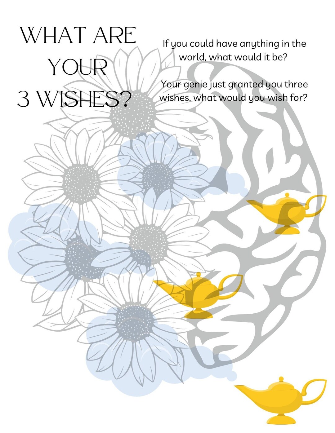 Three Wishes Rapport Building Activity - Etsy