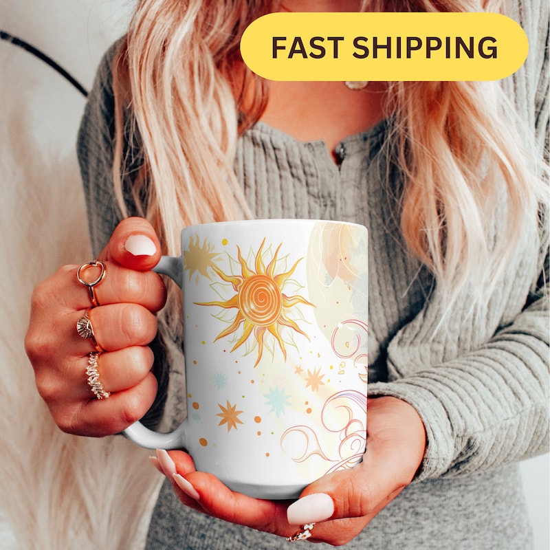 Sun Mug - Etsy