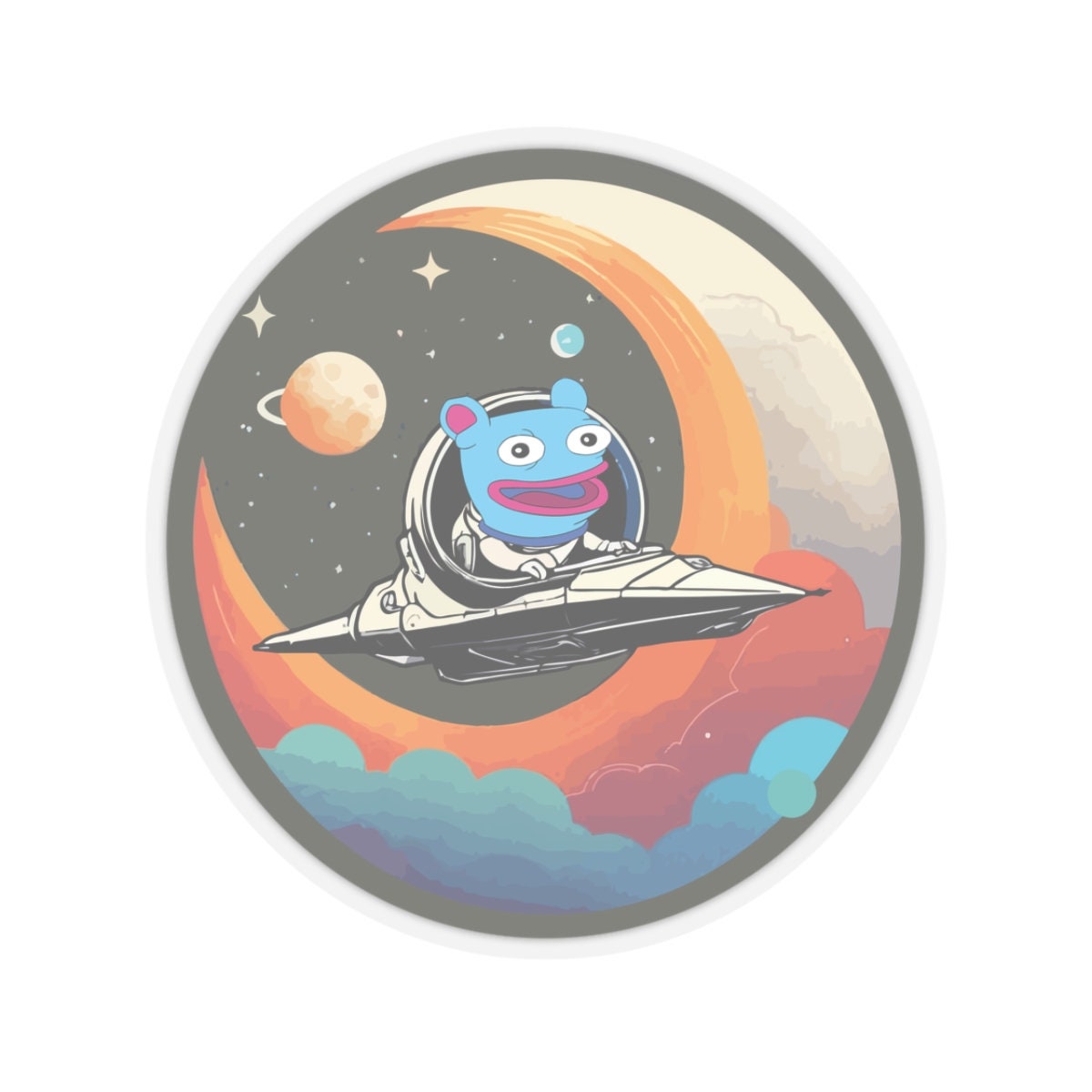 Brett on Based to the Moon Brett Coin Brett Token Brett Pepes Best ...