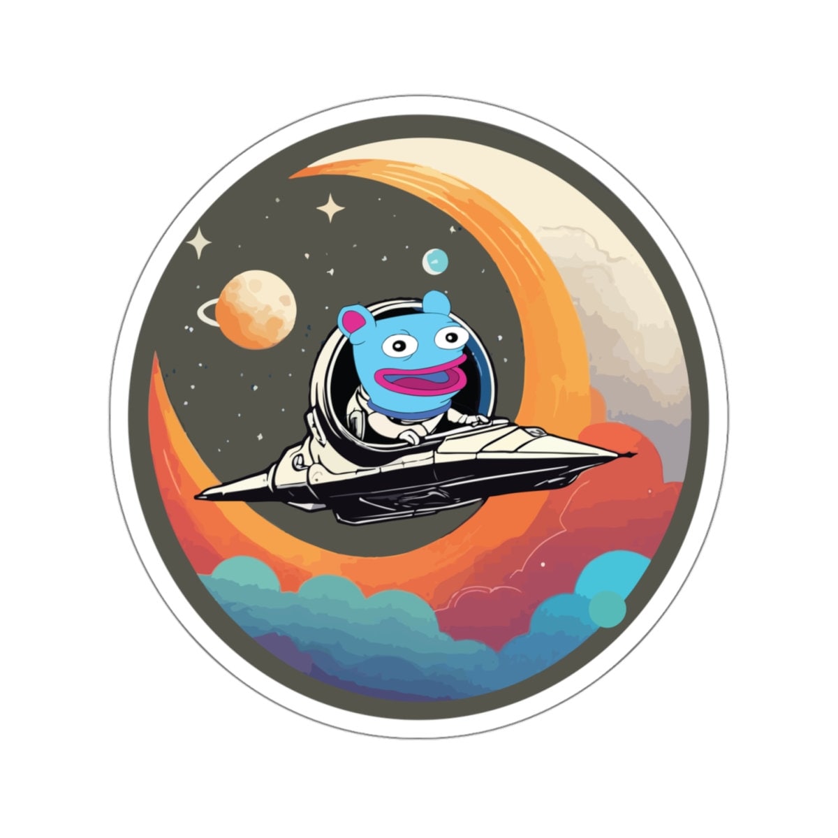 Brett on Based to the Moon Brett Coin Brett Token Brett Pepes Best ...