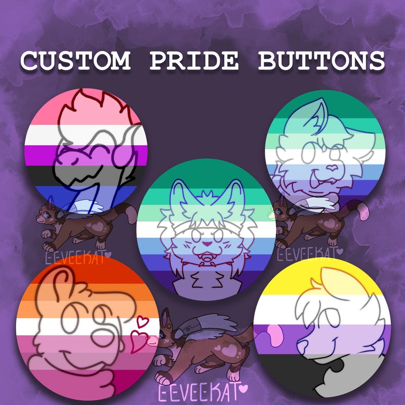 Gay Furry Pride Flag - Etsy