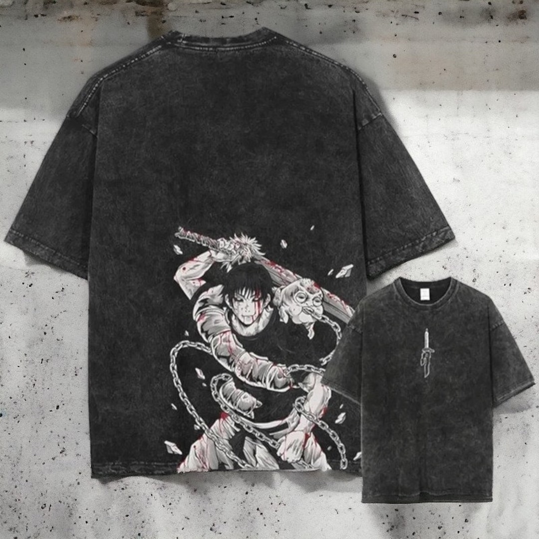Toji Fushiguro Shirt, Jujutsu Kaisen T Shirt, JJK Unisex Anime Tshirt ...