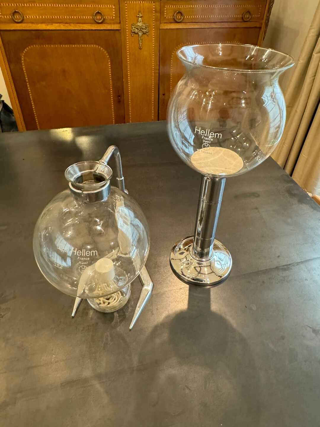 Vintage French Hellem Percolation Vacuum System 10 Cup Coffee Maker ...