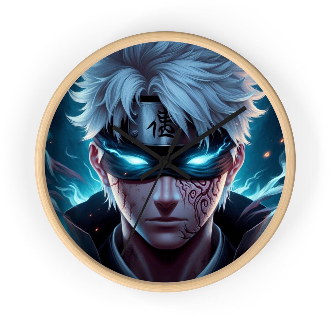 Gojo Satoru Enigmatic Wall Clock Mystical Design L Anime Collectable L ...