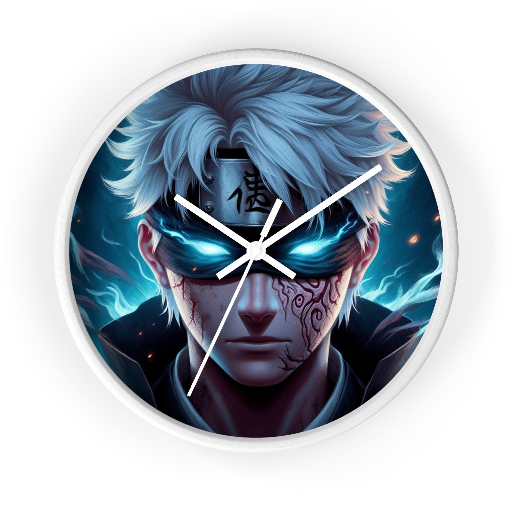 Gojo Satoru Enigmatic Wall Clock Mystical Design L Anime Collectable L ...