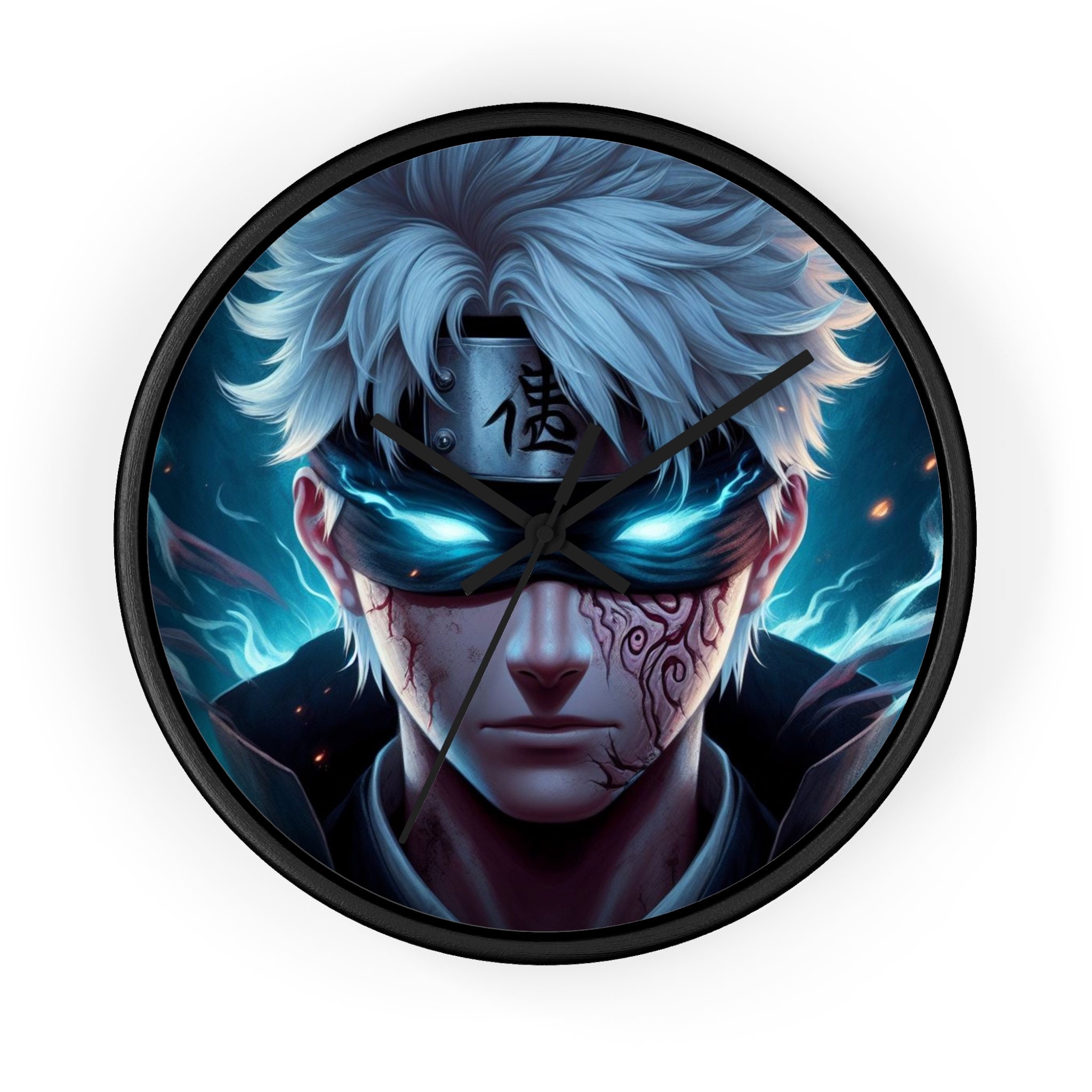 Gojo Satoru Enigmatic Wall Clock Mystical Design L Anime Collectable L ...