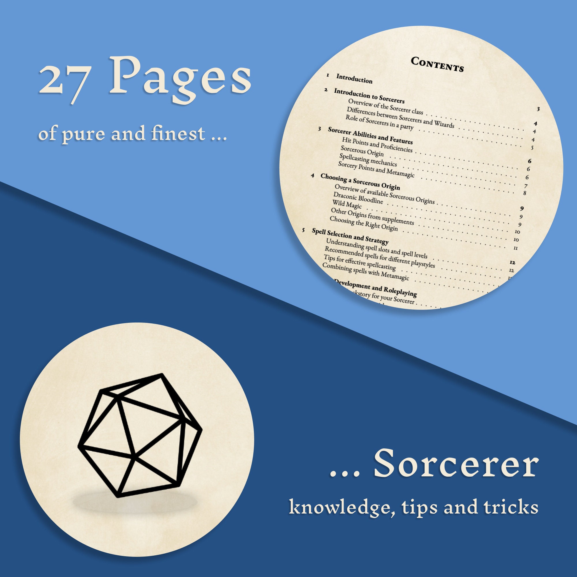 Ultimate D&D Sorcerer Guide Dungeons and Dragons Toolkit for Building a ...