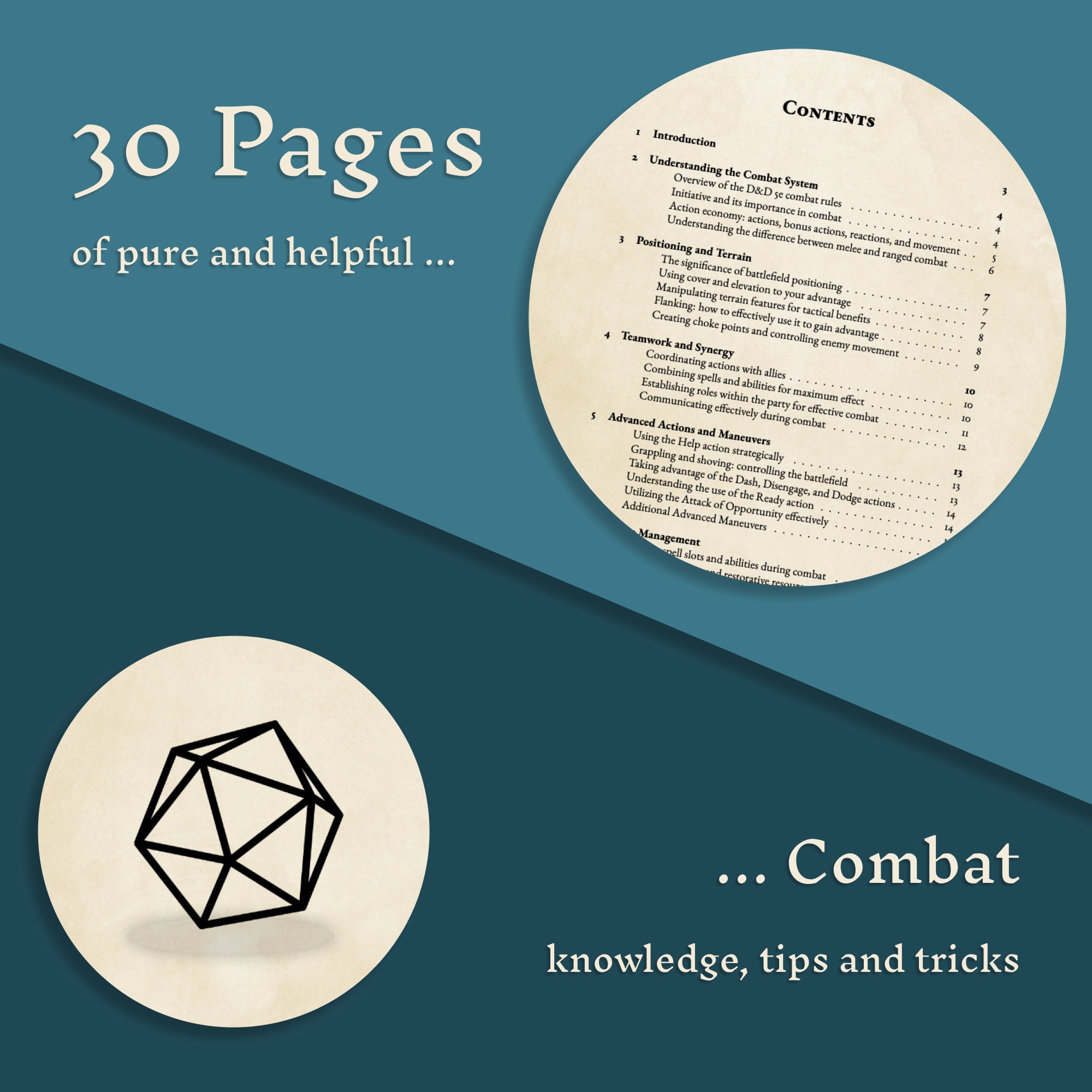 Advanced Combat Tactics for D&D 5e Dungeons and Dragons Toolkit for All ...