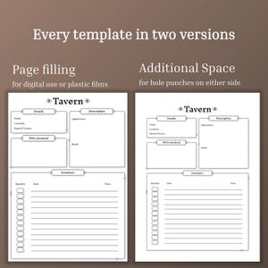 Dnd Planner, Dnd Printable, Dnd Tracker, DM Planner, DM Notebook, D and ...