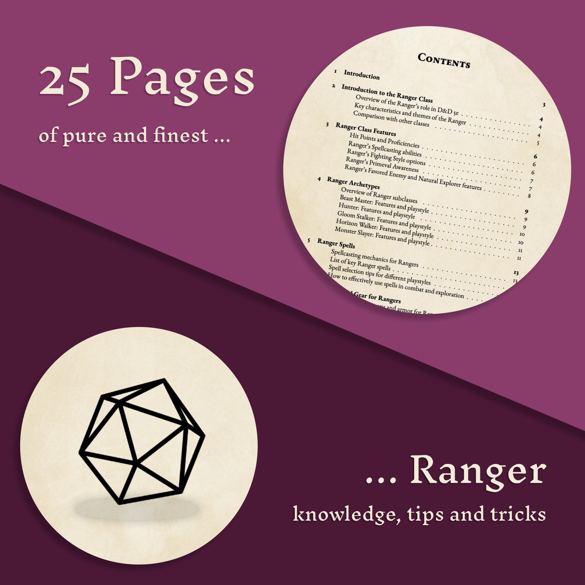 Ultimate D&D Ranger Guide Dungeons and Dragons Toolkit for Building a ...
