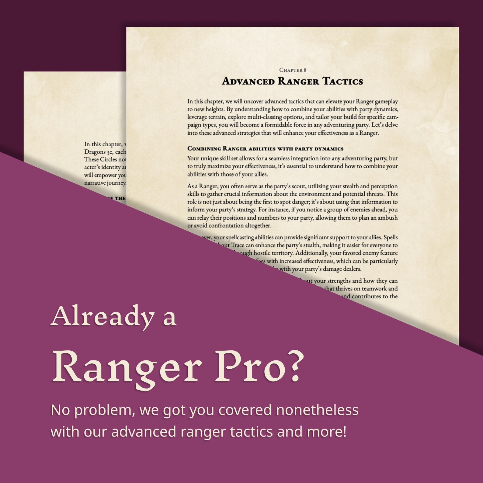 Ultimate D&D Ranger Guide Dungeons and Dragons Toolkit for Building a ...