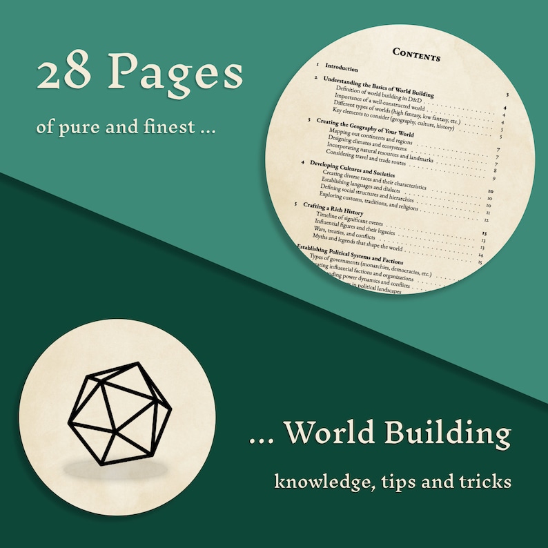 Ultimate D&D World Building Guide Dungeon Master's Toolkit for World ...