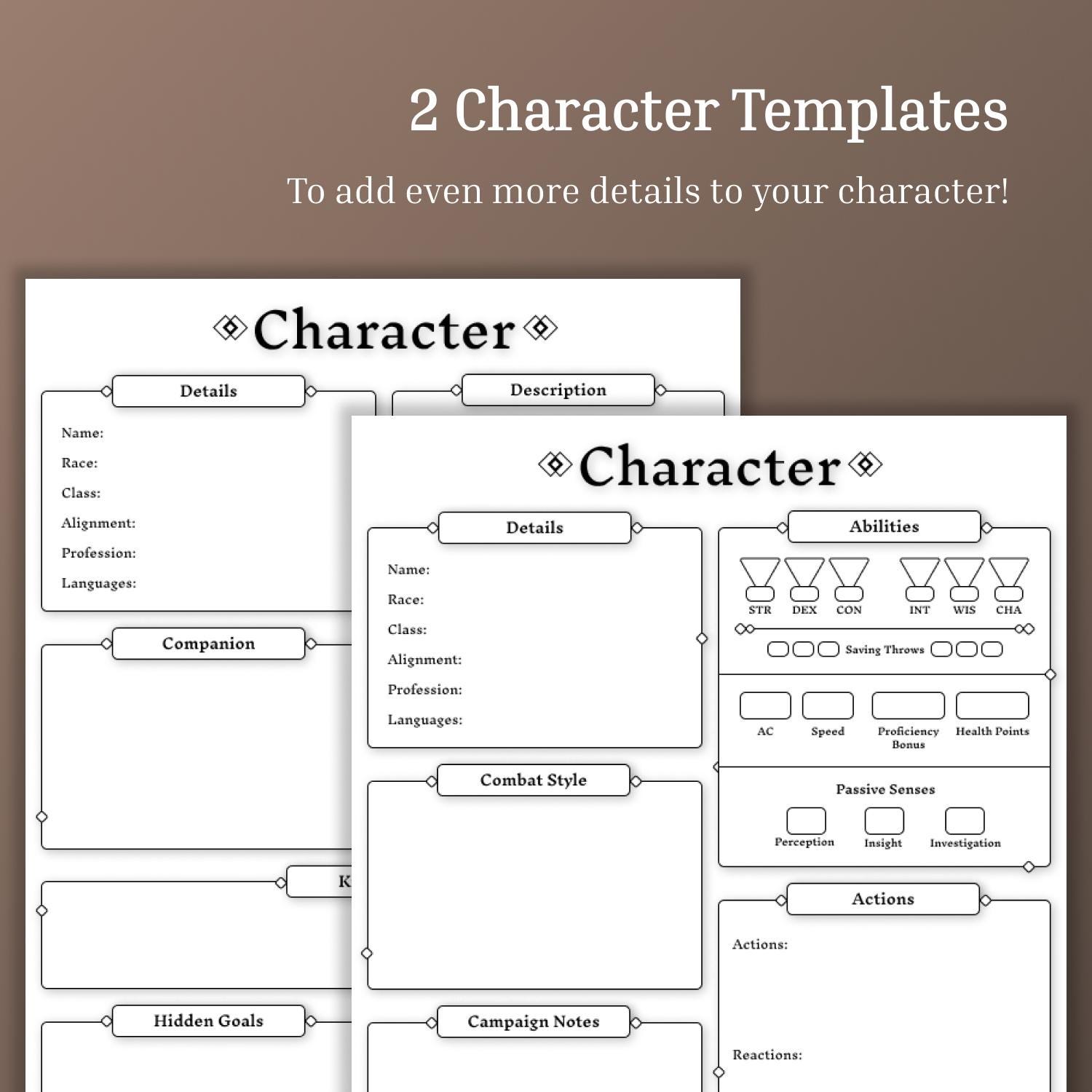 Dnd Planner, Dnd Printable, Dnd Tracker, DM Planner, DM Notebook, D and ...