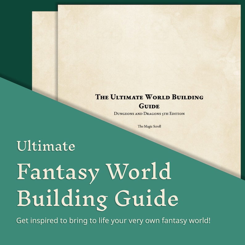Ultimate D&D World Building Guide Dungeon Master's Toolkit for World Building Dnd Guide Dungeon ...
