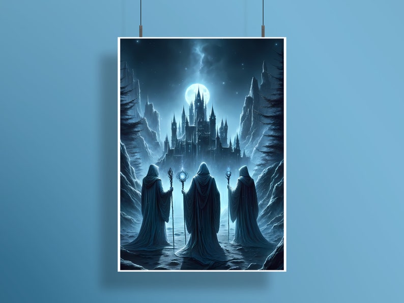 Dungeons and Dragons Poster Wall Art, Fantasy Artwork, Dnd Poster, Dnd ...