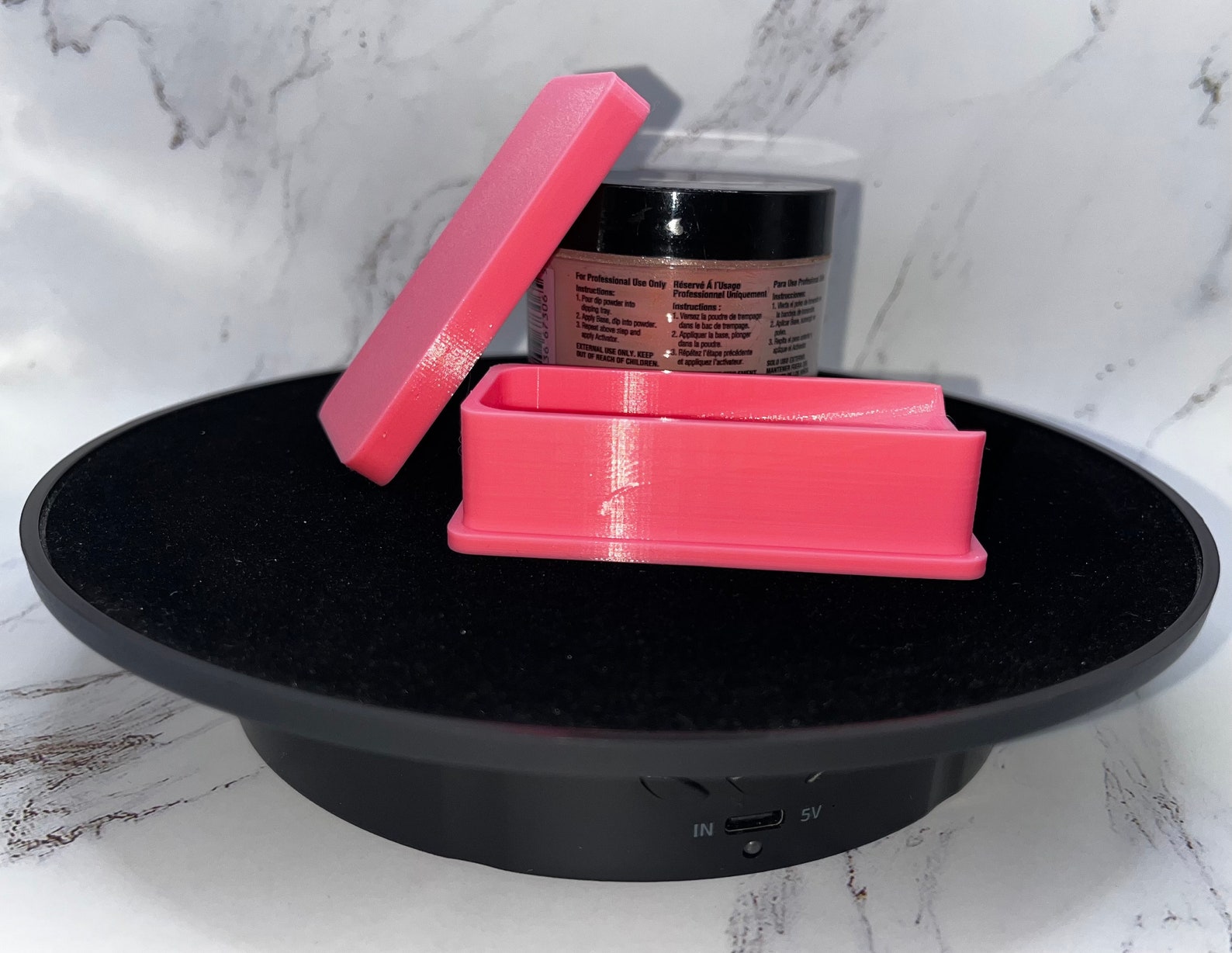 French Nail Dip Powder Tray, Nail Powder Dip Tray , Nail Art, Press-on ...