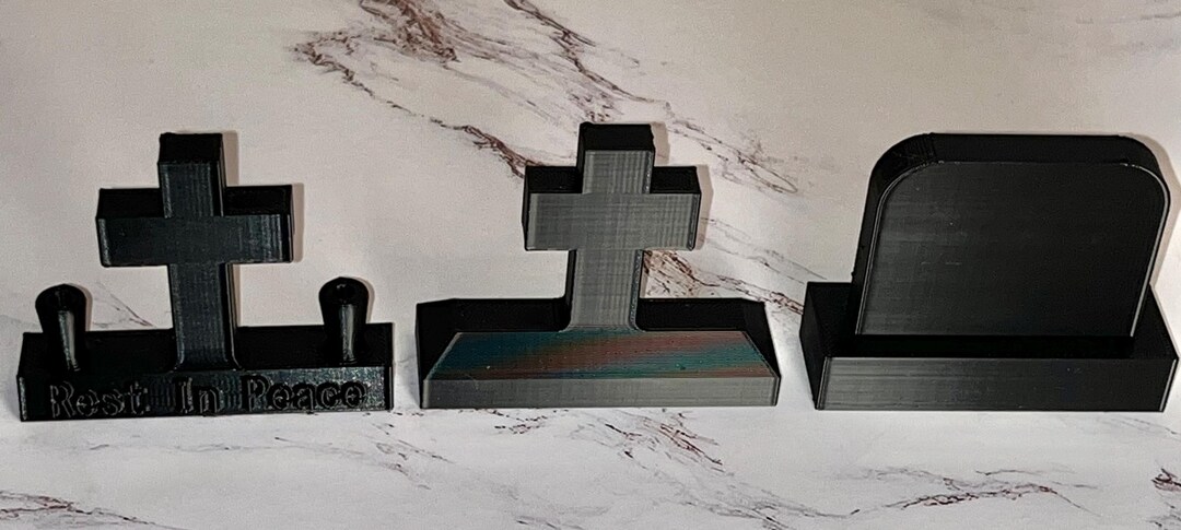 Miniature Gravestones, Miniature Tombstone, Miniature Cross , Dollhouse ...