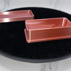 French Nail Dip Powder Tray With Lid, Nail Powder Dip Tray , Nail Art ...