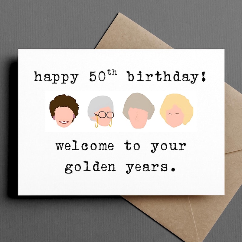 50th Gay Birthday Card - Etsy