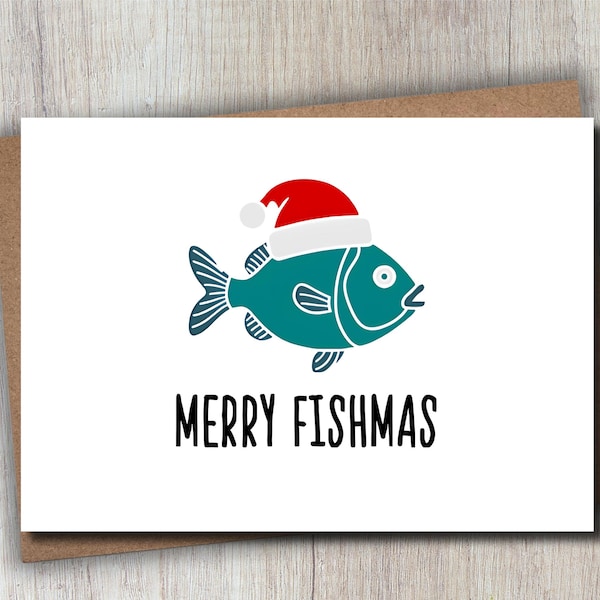 Merry Fishmas Kids - Etsy