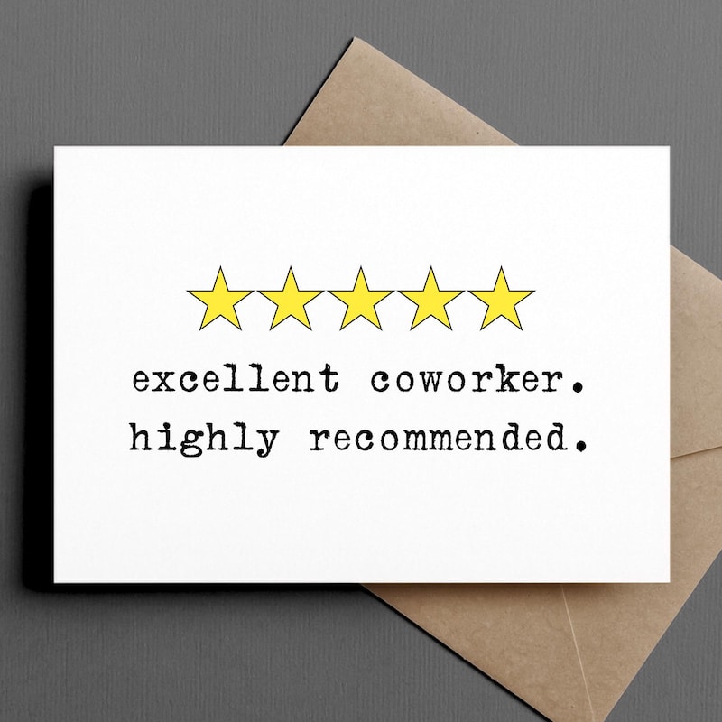 Coworker Star Funny - Etsy