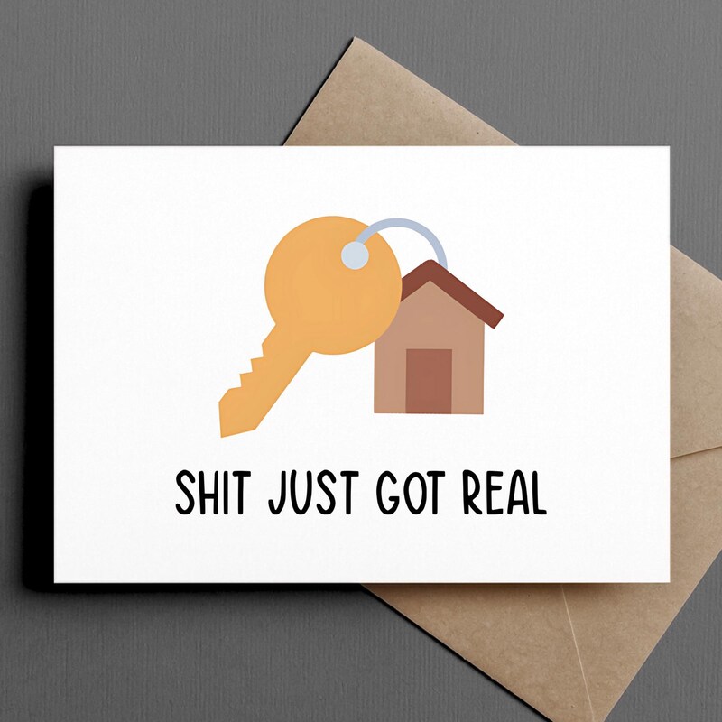 Shit Just Got Real - Etsy