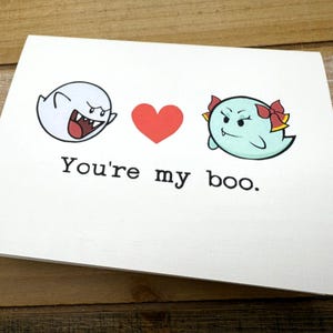 Cute Video Game Valentine's Day, Love, Anniversary or Anytime Card ...