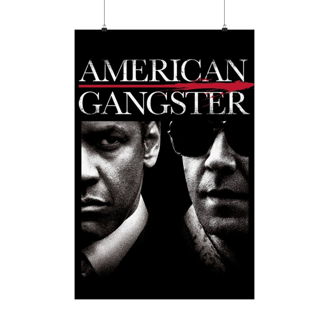American Gangster Poster - Etsy