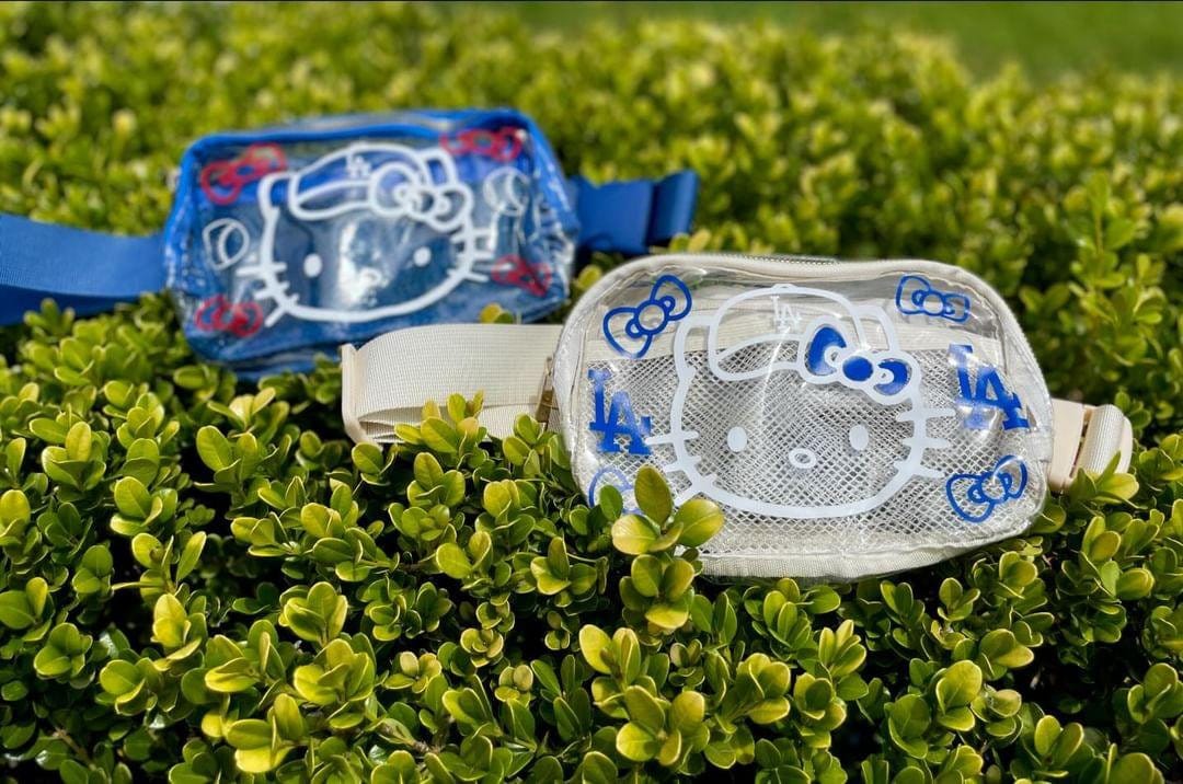 Custom Hello Kitty Clear Plastic Fanny Pack. Pick Your Favorite Team ...