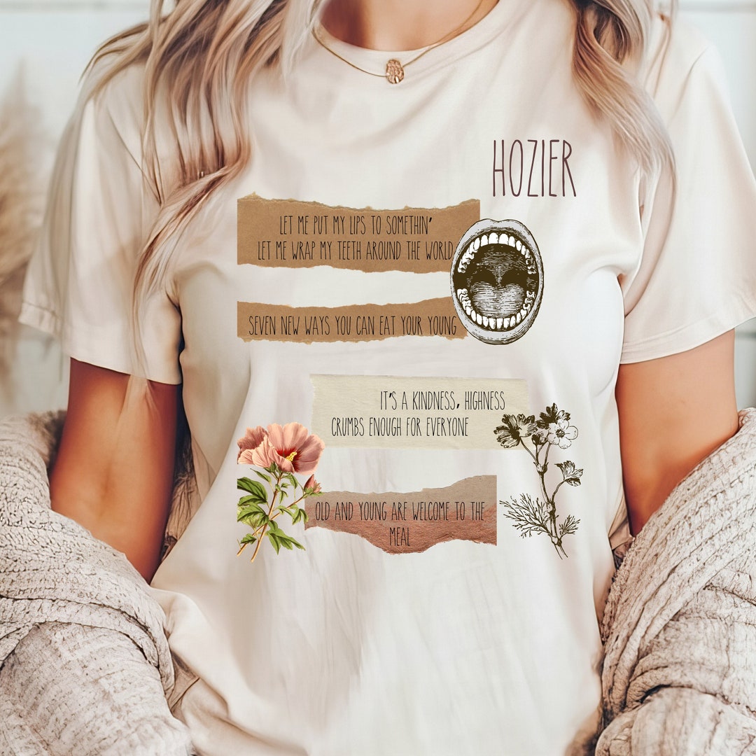 Eat Your Young Hozier Unreal Unearthed Tour 2024 Lyrics T-shirt - Etsy