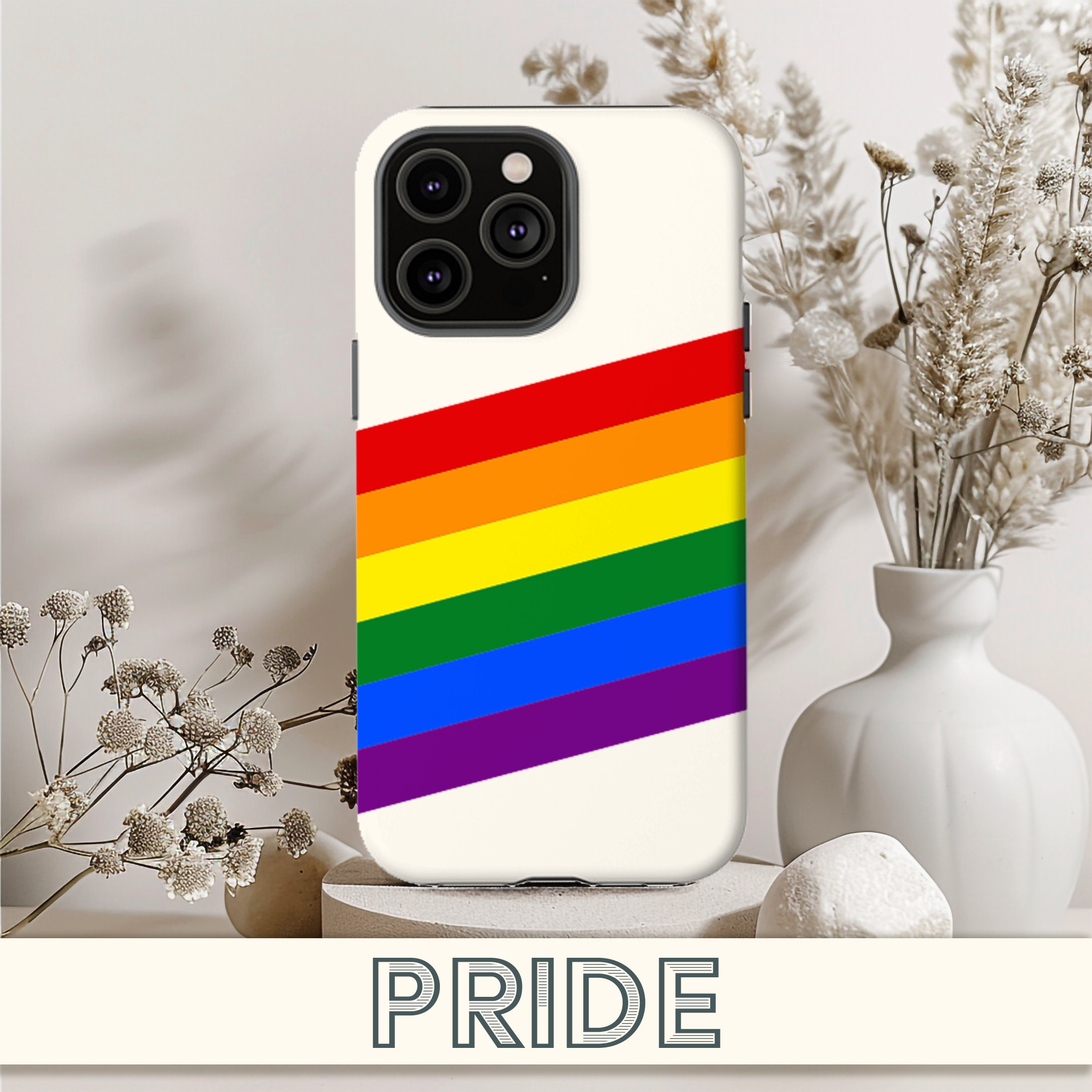 PRIDE FLAGS Show off Your Pride With Every Rainbow Tough Phone Case ...
