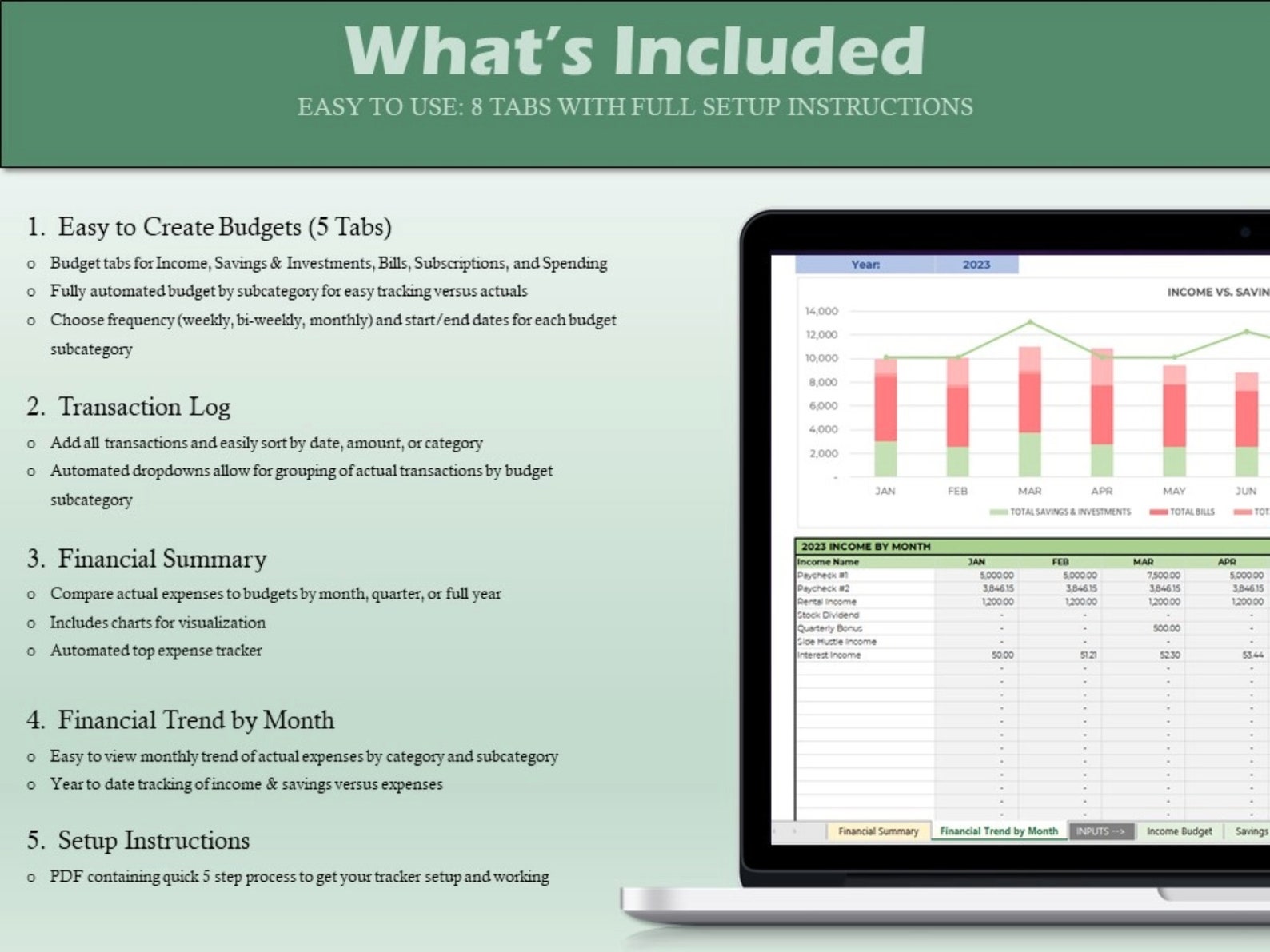 Simple Personal Budget Tracker for Beginners - Etsy